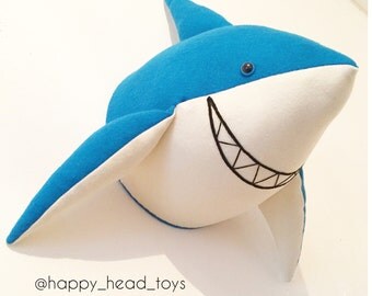 Unique shark trophy related items | Etsy