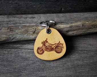 Motorcycle key chain | Etsy