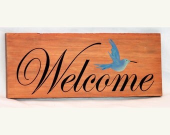 Hummingbird sign | Etsy