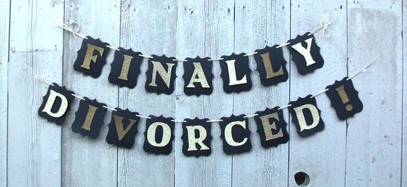 Divorce Party Banners