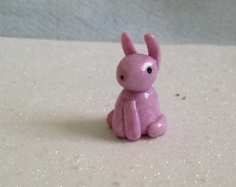 Polymer clay rabbit | Etsy