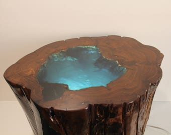 Tree stump table | Etsy