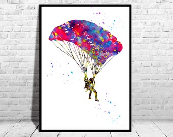Skydiver | Etsy