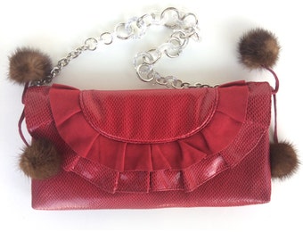 Mink purse | Etsy