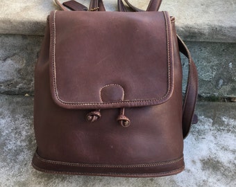 Leather backpack | Etsy