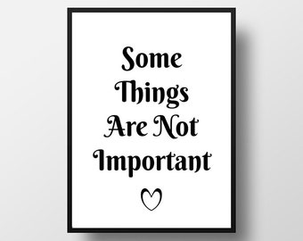 Important things | Etsy