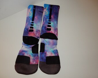 Galaxy socks | Etsy