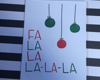 Fa la la la la | Etsy