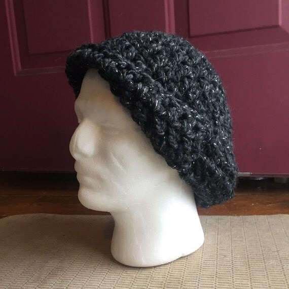 Items similar to Crochet hat with button on Etsy