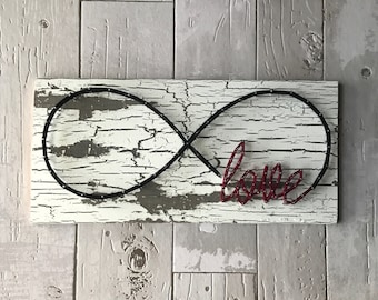 Infinity wall art | Etsy