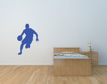 Basketball wall decal | Etsy
