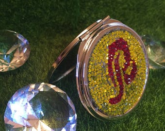 Bedazzled mirror | Etsy