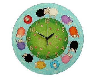 Sheep clock | Etsy