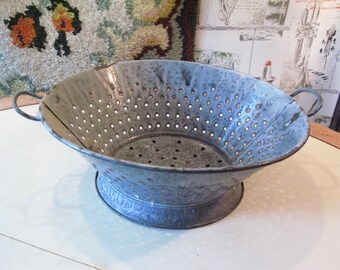Antique colander | Etsy