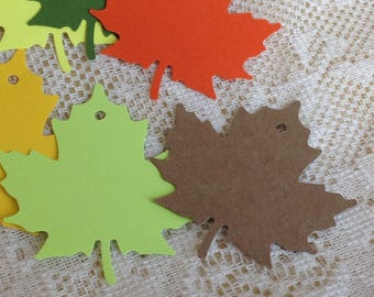 Maple leaf stickers | Etsy