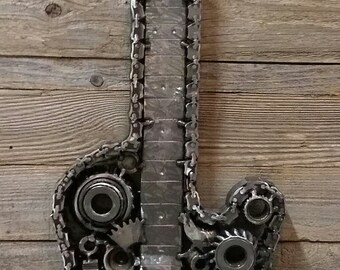 Welded chain art | Etsy