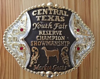 Goat belt buckle | Etsy