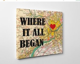 It all began sign | Etsy