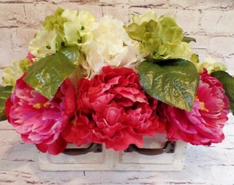 Hot pink hydrangea | Etsy