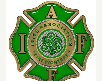 Irish firefighter | Etsy