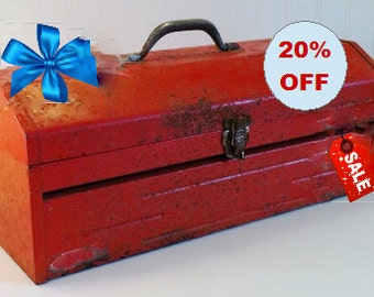 Unique metal tool box related items | Etsy