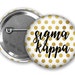 Sigma Kappa Handwriting Script Sorority Baseball by TheTurnipSeed