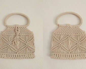 Macrame handbag | Etsy