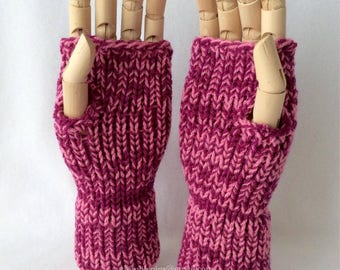 Lace Collar knitting pattern Raspberry Ripple design