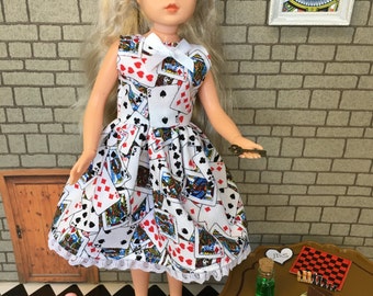 Handmade retro inspired dolly clothes let's play by JollyDollyShop