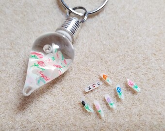 Rice keychain | Etsy