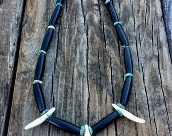 Wolf Tooth Men's Necklace Men's wolf tooth necklace