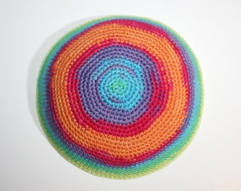 Rainbow kippah | Etsy
