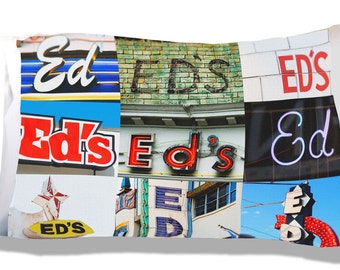 Personalized Pillow Cases featuring NAMES in sign photos