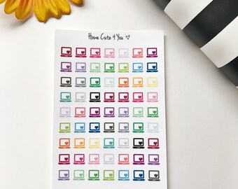 Laptop stickers | Etsy