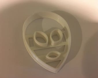 Alien cookie cutter | Etsy