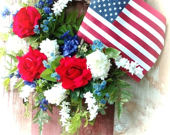 Veterans day wreath | Etsy