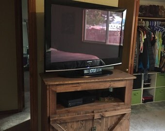 Rustic tv stand | Etsy