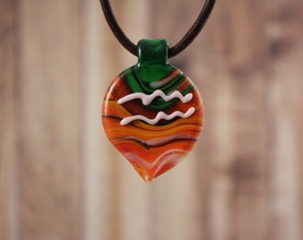 Heady Glass Pendants Unique Handmade Glass by TheEarthyMommy