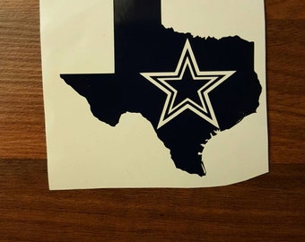 Dallas cowboys decal | Etsy