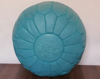 Turquoise pouf | Etsy