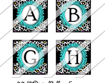 Leopard alphabet | Etsy