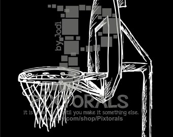 Basketball clipart | Etsy