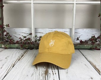 Hand peace sign | Etsy