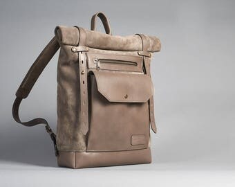 Leather bags and waxed canvas leather backpacks. by InnesBags
