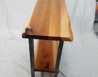 Unique live edge sofa table related items | Etsy