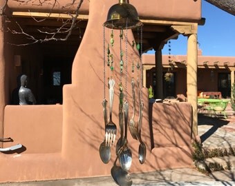 Unique spoon wind chimes related items | Etsy