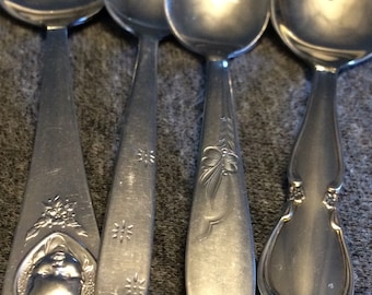 Vintage baby spoon | Etsy