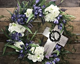 Cemetery wreath | Etsy