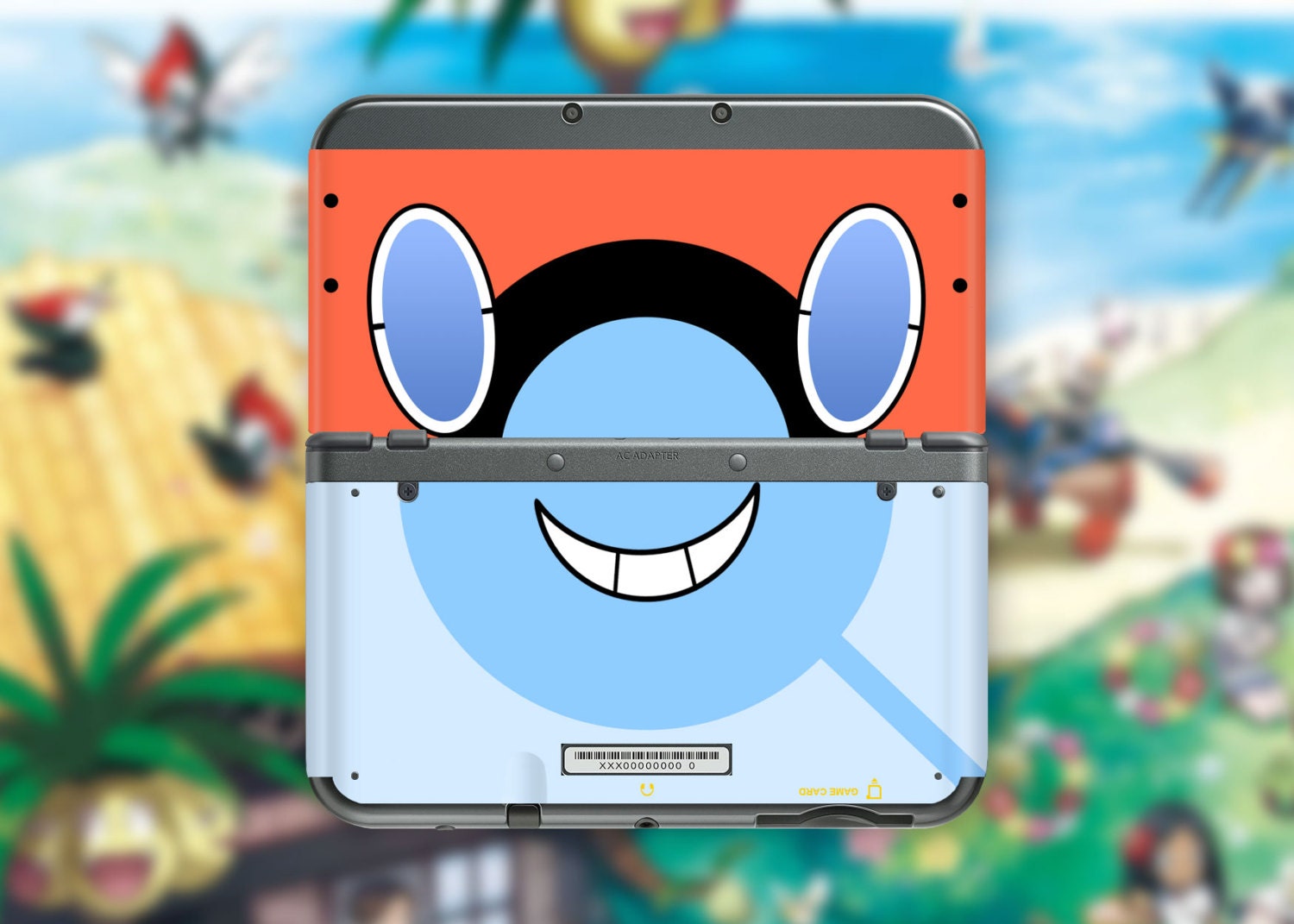 Rotom-Dex Pokémon Pokédex Skins for New 3DS and New 3DS XL