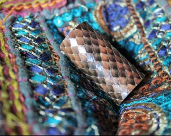 Leather hair wrap | Etsy